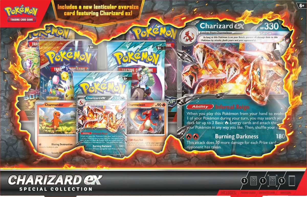 Pokémon - Scarlet & Violet Charizard ex Special Collection - Englisch ...